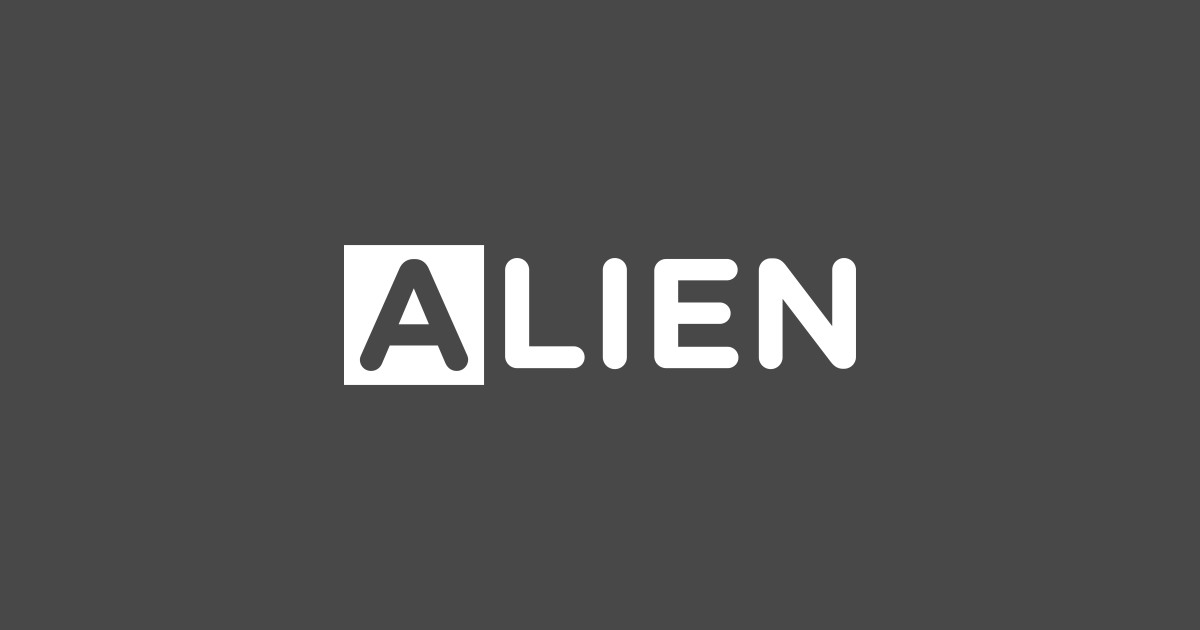 Alien word caption text in white color - Alien - T-Shirt | TeePublic