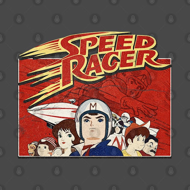retro style / speed racer / Mach GoGoGo / fan art - Speed Racer - T ...
