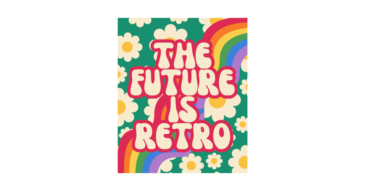 Neon Bloom Throwback – The Future Is Retro - Retro Futurism Fashion - T ...
