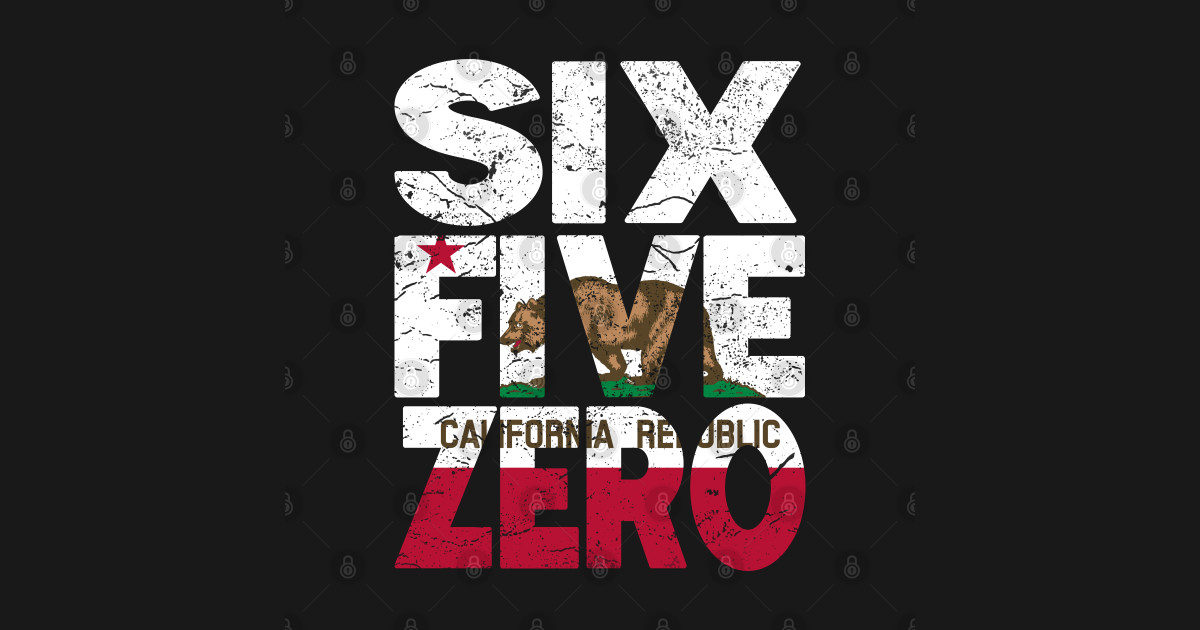 California Area Code 650 California Republic Flag T-Shirt - California ...