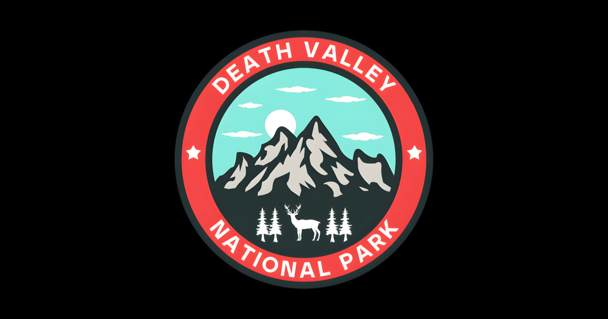 Death Valley National Park - Death Valley - Sticker | TeePublic