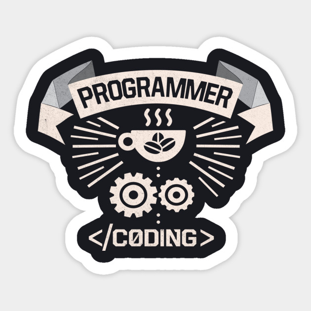programmer - Programmer - Sticker | TeePublic