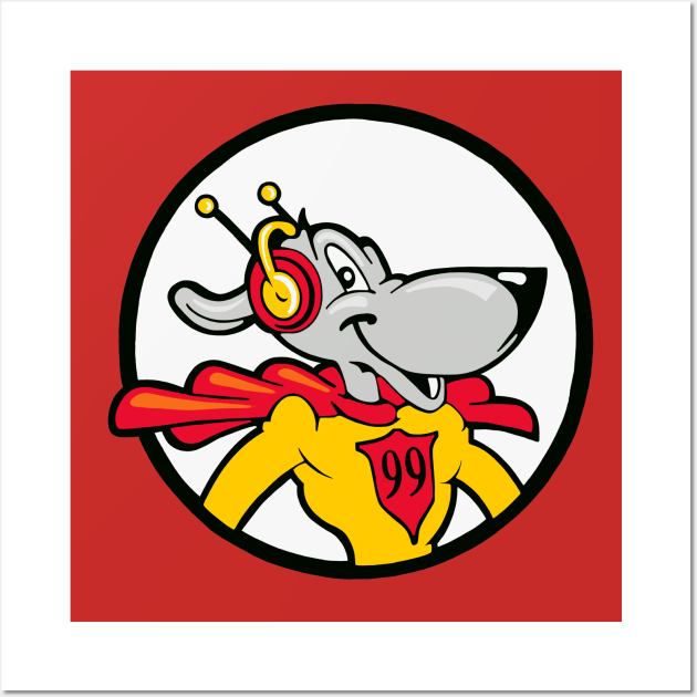 WABX Detroit Dog - Radio - Posters and Art Prints | TeePublic