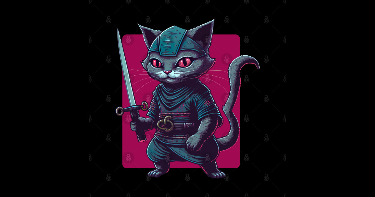 Prince of Purr-sia - Warrior Cat - Sticker | TeePublic