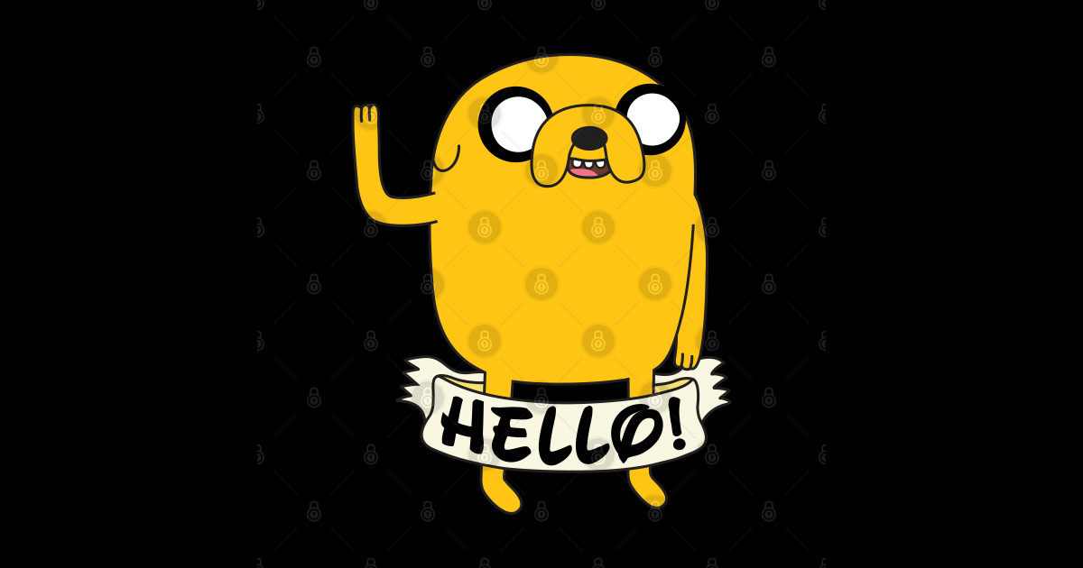 Jake Hello - Jake - Sticker | TeePublic