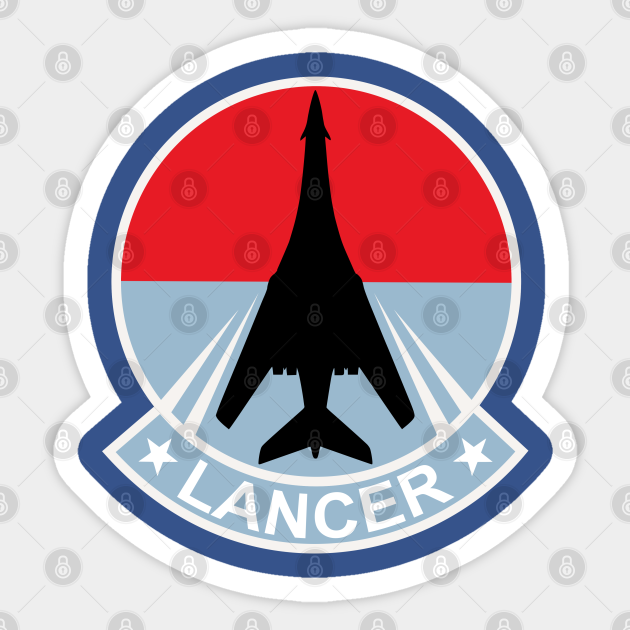 B-1 Lancer Patch - Usaf Supersonic Bomber - Sticker | TeePublic