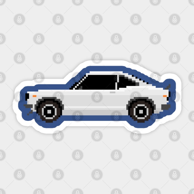 Mazda Rx3 Pixelart - Cars - Sticker | TeePublic