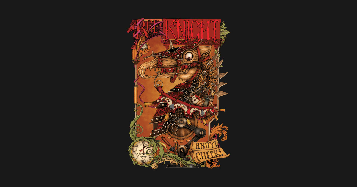 The Red Knight - Alice In Wonderland - T-Shirt | TeePublic