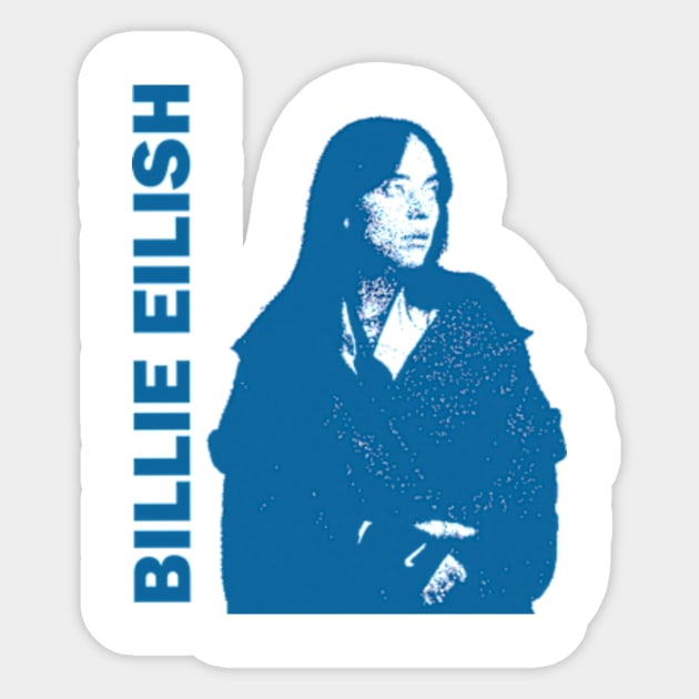 Billie Eilish Hit Me Hard and Soft - Billie Ellish - Sticker | TeePublic