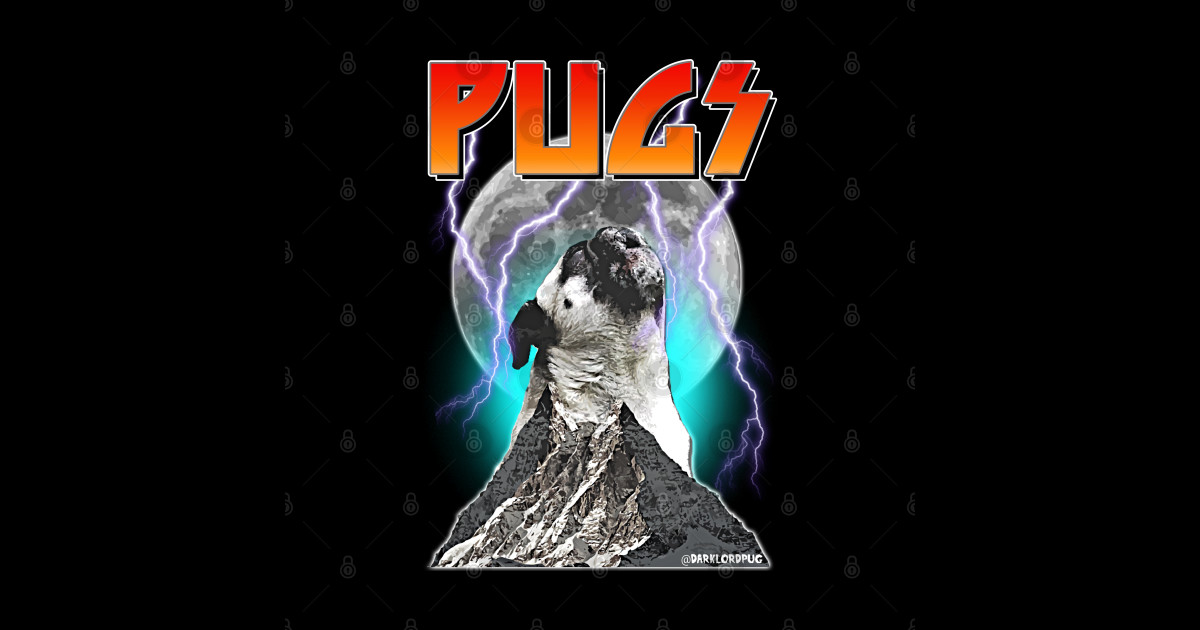 Beast Pug - Pugs - Sticker | TeePublic