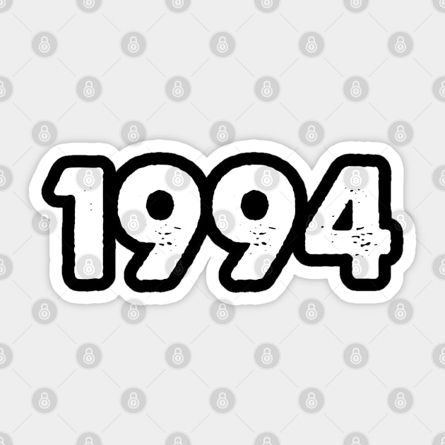 1994 // Vintage Fanart Tribute - 1994 - Sticker | TeePublic