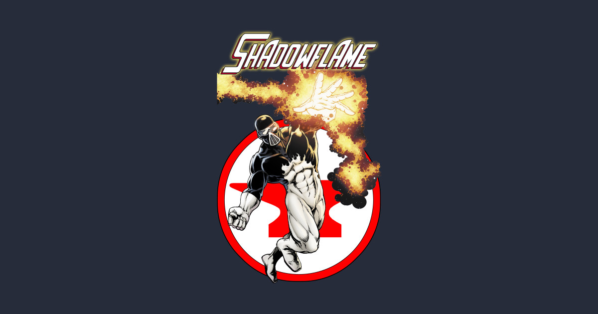 Shadowflame with Red Anvil Comics Logo - Comic - T-Shirt | TeePublic