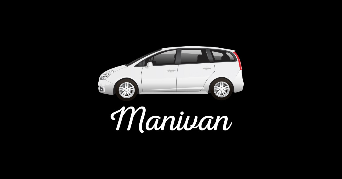 Manivan - Minivan - Sticker | TeePublic