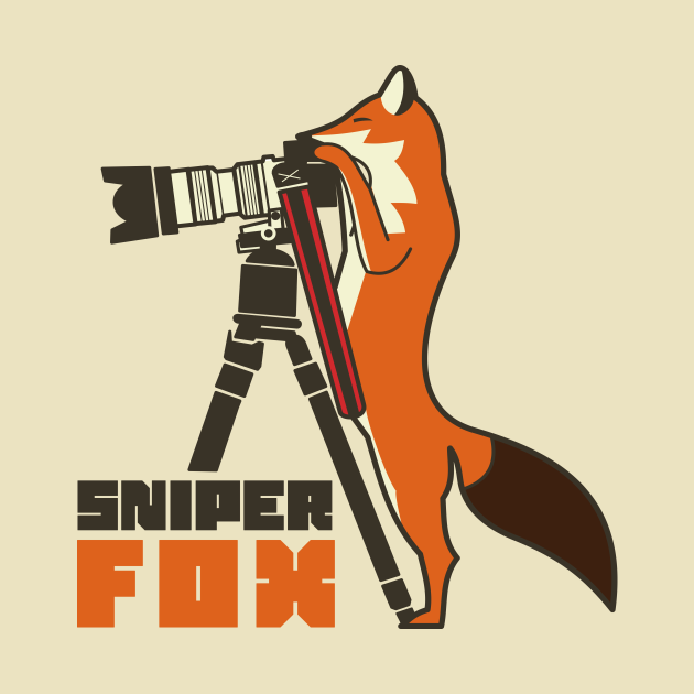 Sniper Fox - Fox - Tapestry | TeePublic