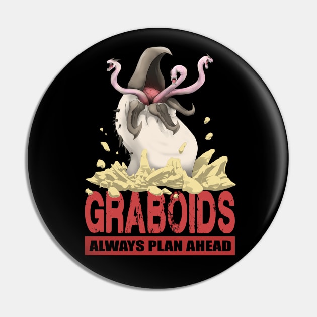 Tremors: Graboids - Tremors - Pin | TeePublic