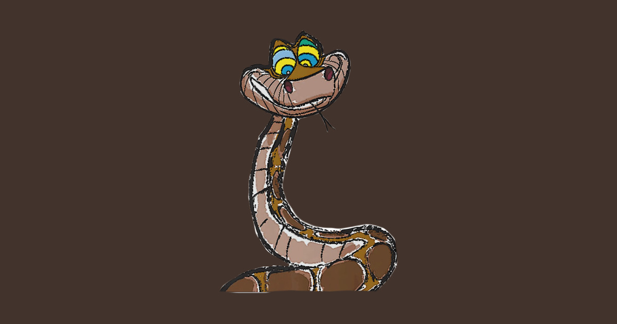 Kaa the Snake - 's The Jungle Book - The Jungle Book - T-Shirt | TeePublic