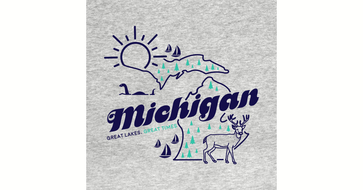 Michigan - Michigan - T-Shirt | TeePublic