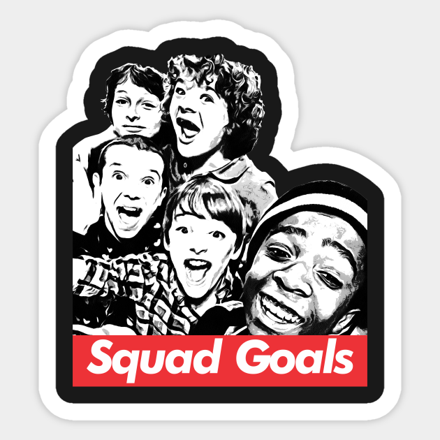 Squad Goals - Stranger Things - Sticker | TeePublic