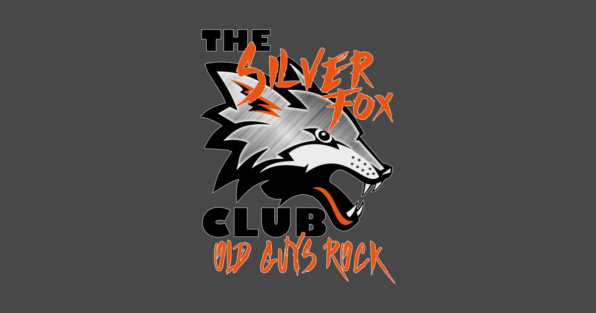 The Silver Fox Club - Silver Fox - Sticker | TeePublic