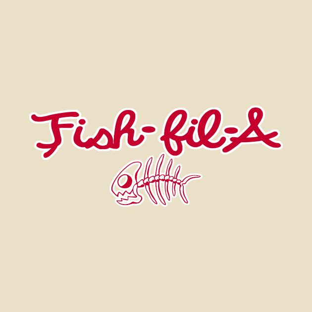 Fish fil a - Parodys - T-Shirt | TeePublic