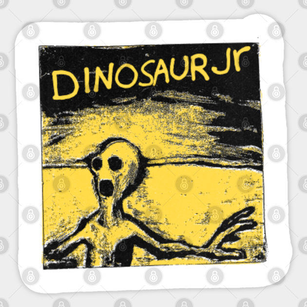 Vintage Dinosaur Jr // Fan Art - Dinosaur Jr - Sticker Designed & Sold ...