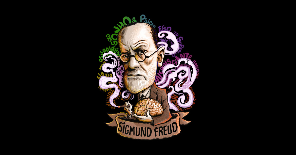 Sigmund Freud - Freud - Sticker | TeePublic