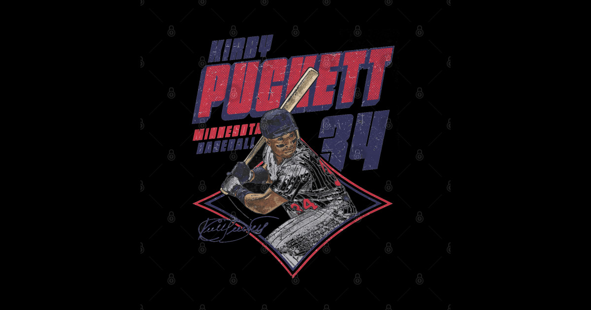 Kirby Puckett Minnesota Diamond - Kirby Puckett - Sticker | TeePublic