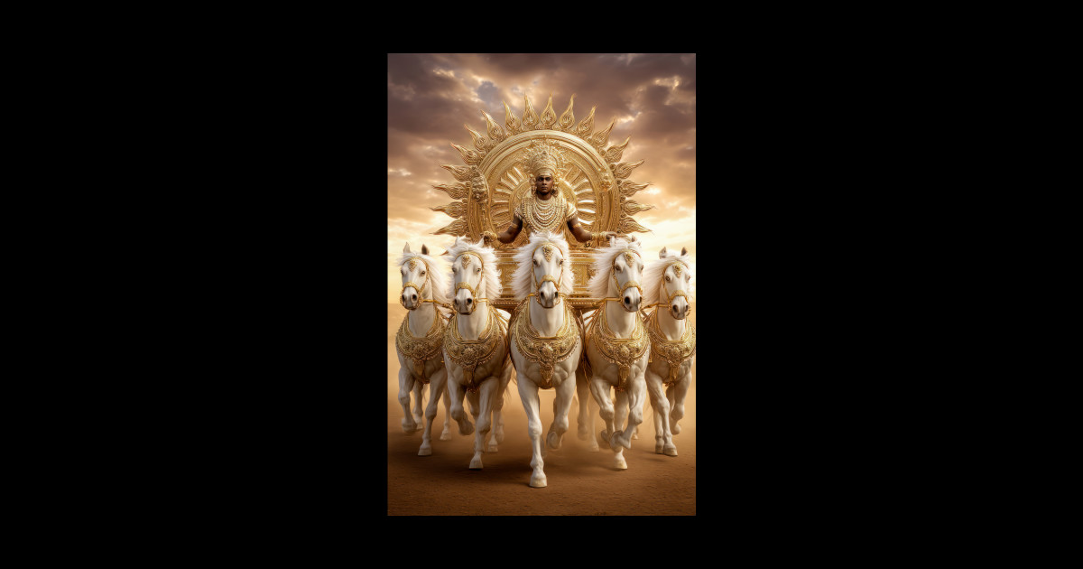 Divine Chariot of the Sun - Sun God - Posters and Art Prints | TeePublic