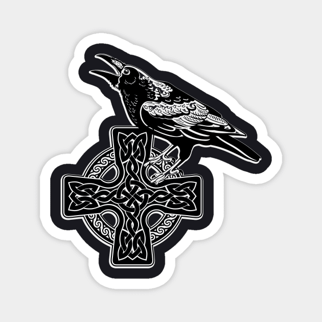 celtic knot crow