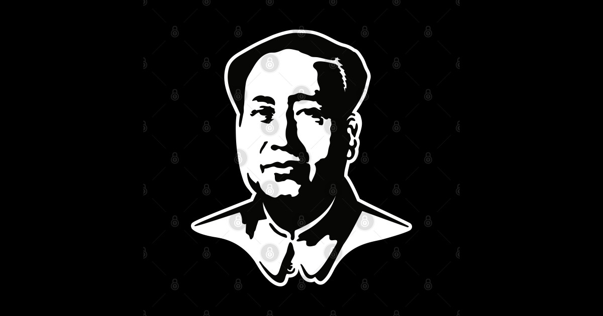 Chairman Mao Zedong Chinese Communism Propaganda - Mao - Sticker ...