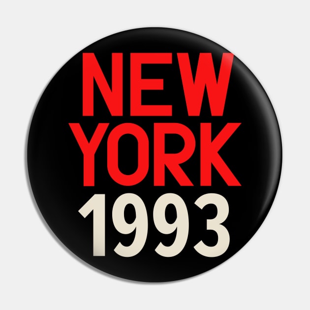Iconic New York Birth Year Series: Timeless Typography - New York 1993 ...
