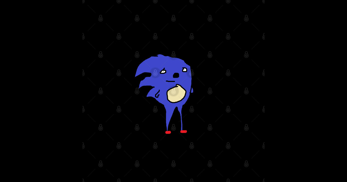 sanic hegehog meme [Sonic Parody] - Sanic - Sticker | TeePublic