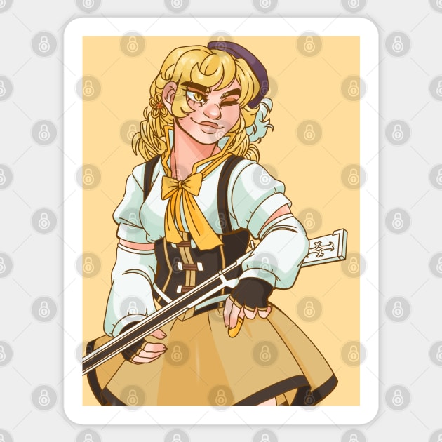 Mami Tomoe - Mami - Sticker | TeePublic