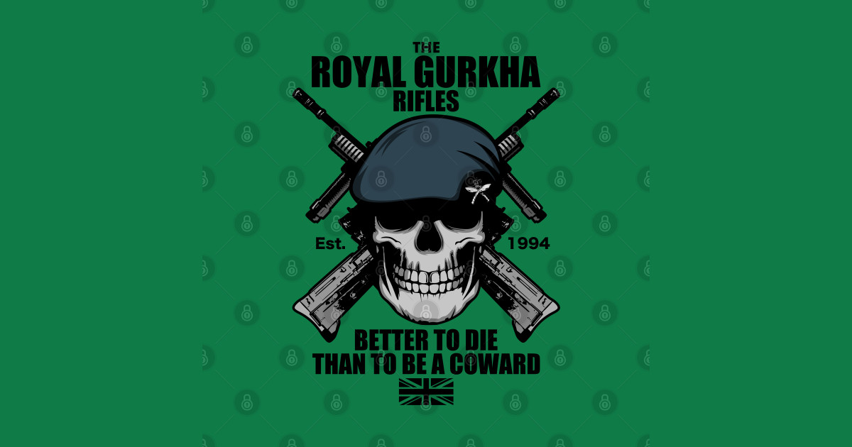 Royal Gurkha Rifles - British Army Gurkha - T-Shirt | TeePublic