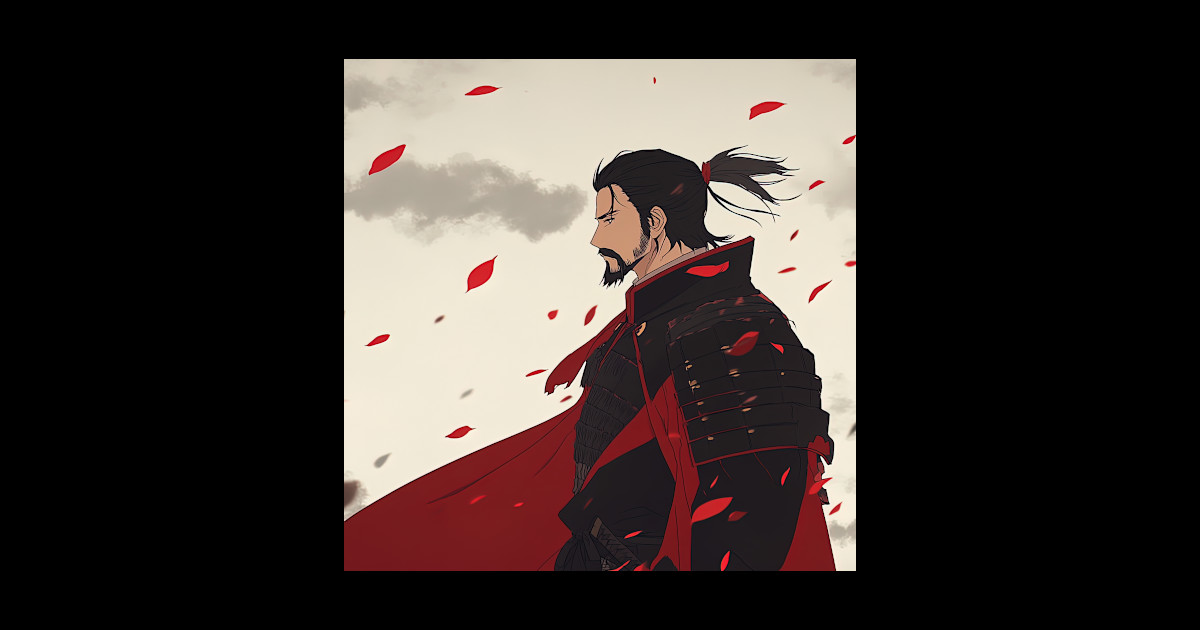 Oda Nobunaga | Anime style - Oda Nobunaga - Sticker | TeePublic