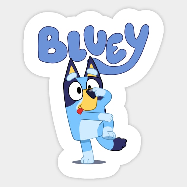Bluey and Bingo funny - Bluey And Bingo - Sticker | TeePublic