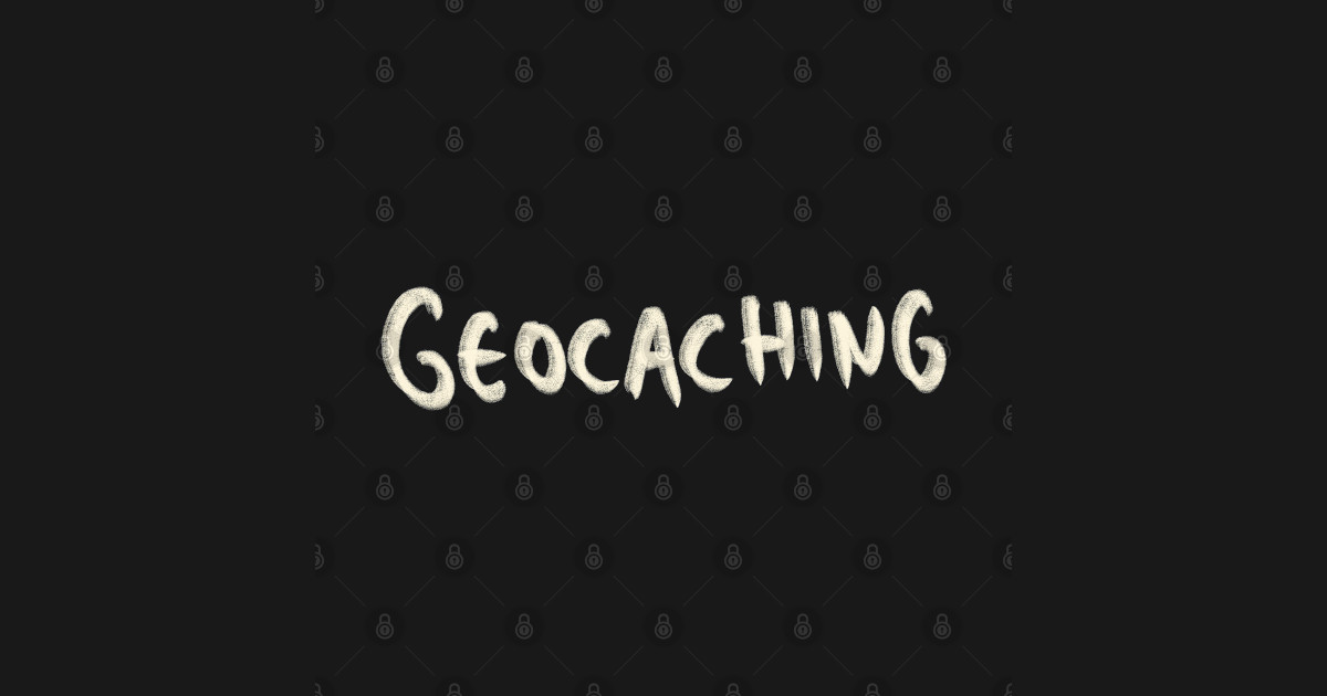 Hand drawn letter Geocaching - Geocaching - T-Shirt | TeePublic