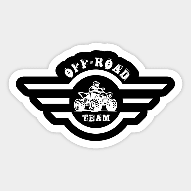 off road Team logo - Off Road - Sticker | TeePublic