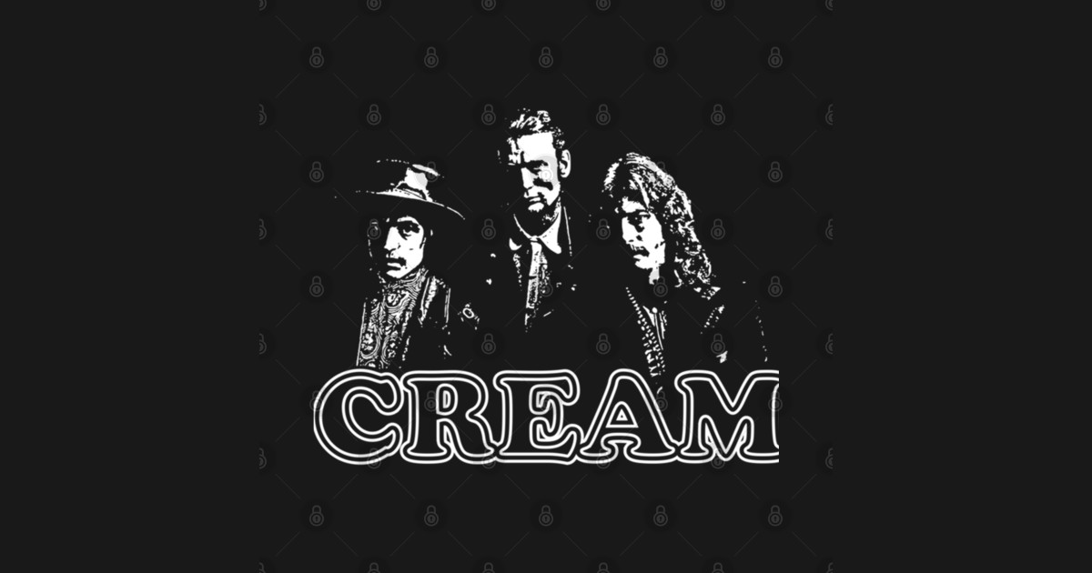 Cream Bandthe Cream Band Cream Band - Custom Band Merch - T-Shirt ...