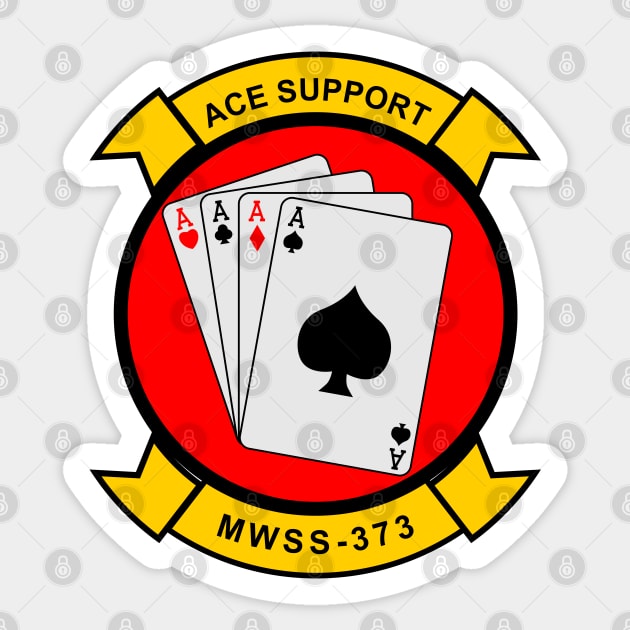 MWSS 373 - Insignia - Sticker | TeePublic