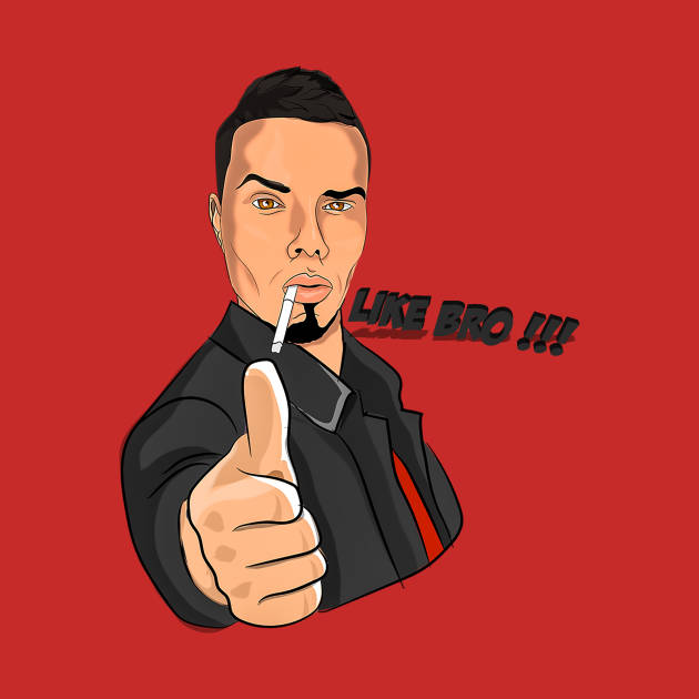 Like bro!!! - Like - T-Shirt | TeePublic