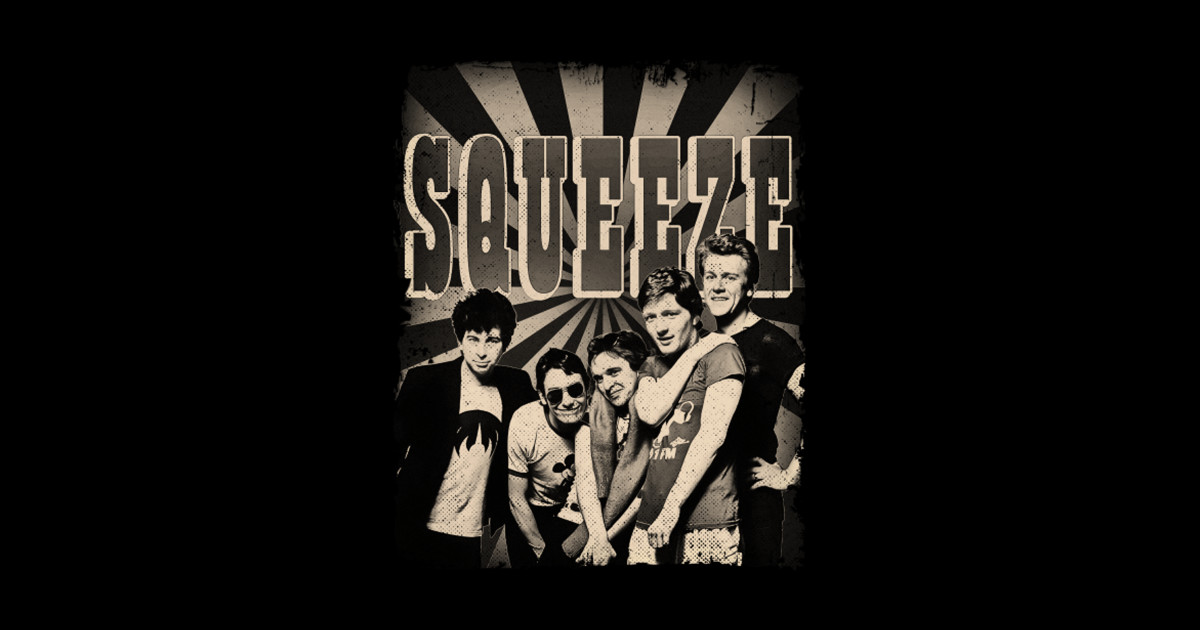 Squeeze Tour Band Logo Album Fan Music Vintage - Squeeze Band - Posters ...