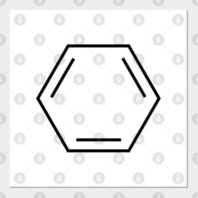 Benzene C6H6 - Benzene - Posters and Art Prints | TeePublic
