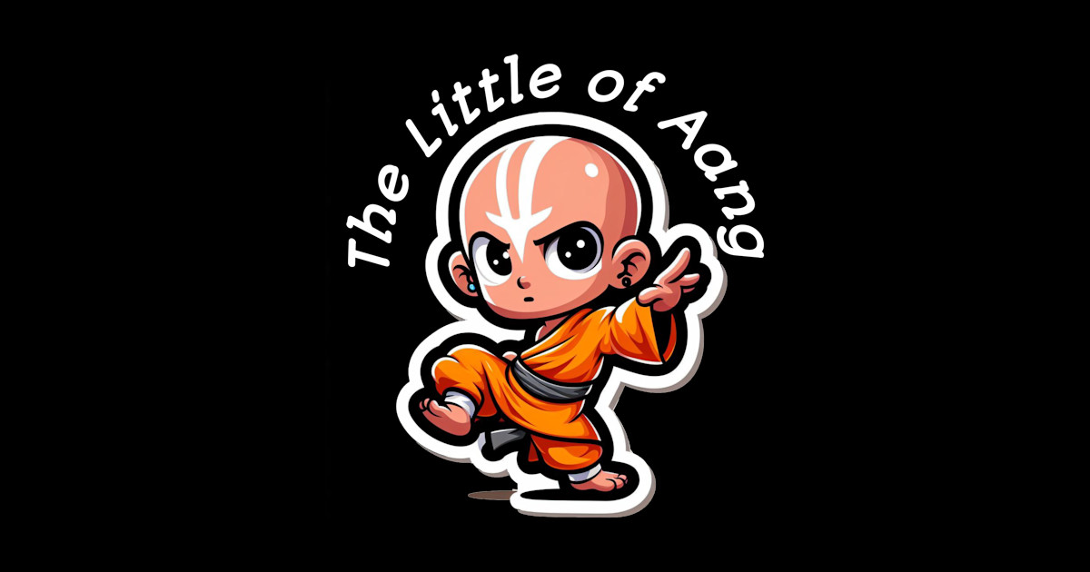 The little of Aang - Avatar Aang - Sticker | TeePublic
