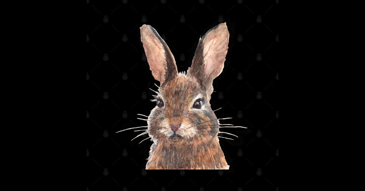Pepper Rabbit - Rabbit - Sticker | TeePublic