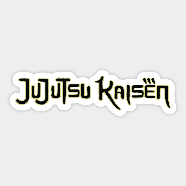 Jujutsu logo - Jujutsu Kaisen - Sticker | TeePublic