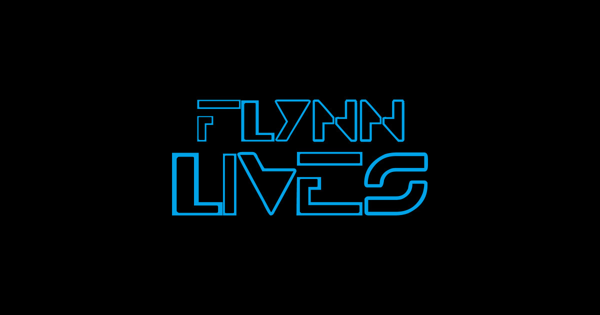 Flynn Lives - Tron - Sticker | TeePublic