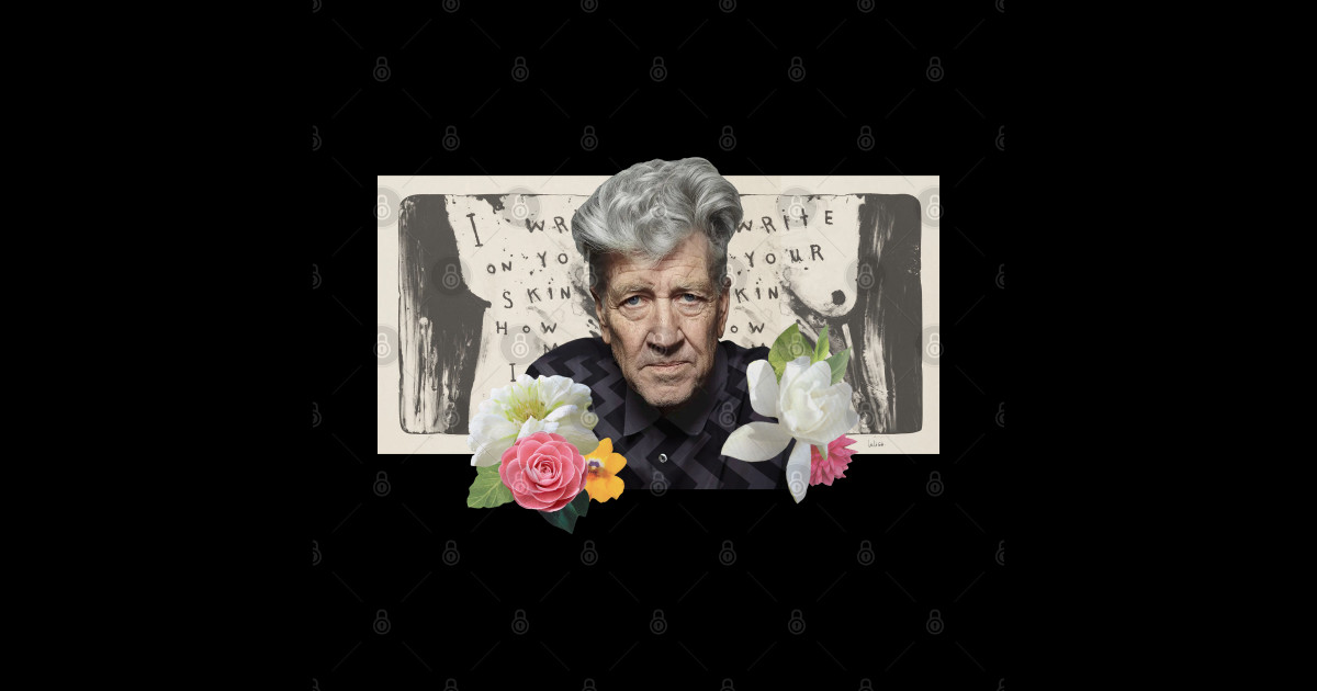 Lynch collage - David Lynch - Sticker | TeePublic