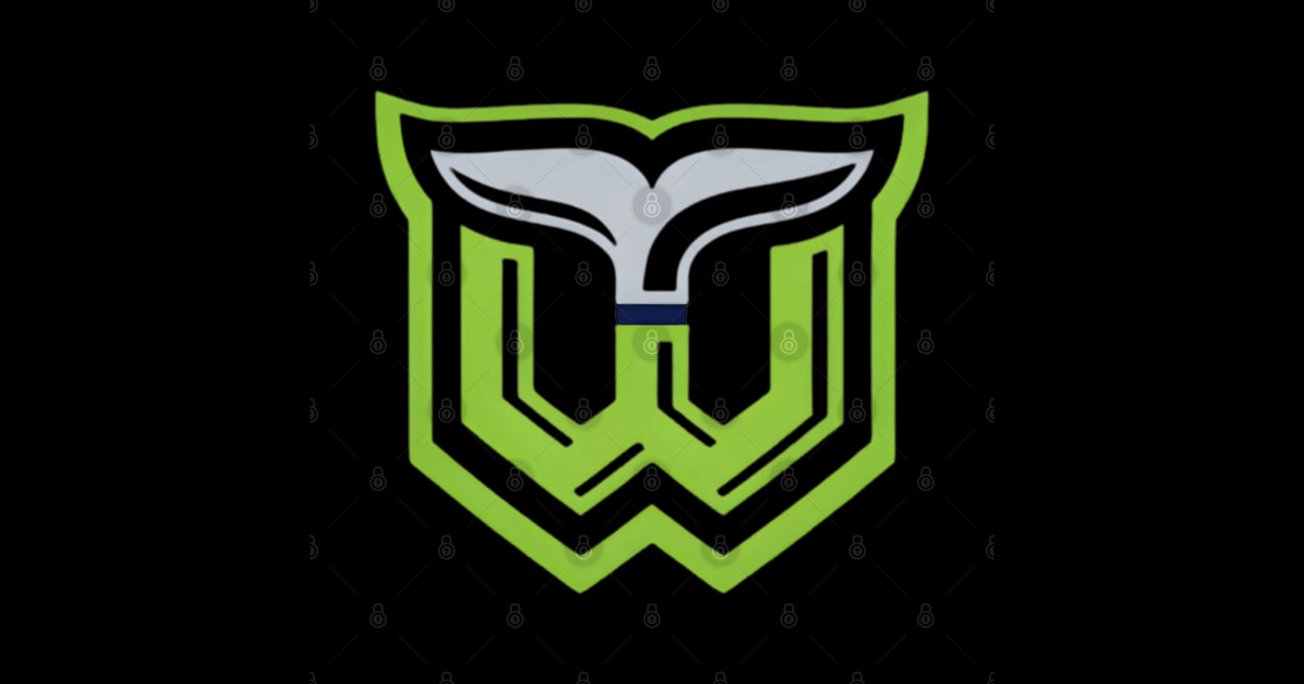 Hartford Whalers New Icon - Hartford Whalers - Sticker | TeePublic