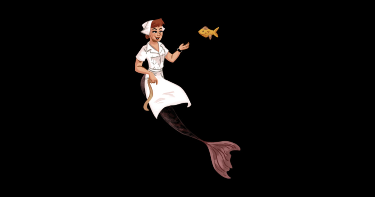 Mermaid Nurse - Mermaid - Sticker | TeePublic